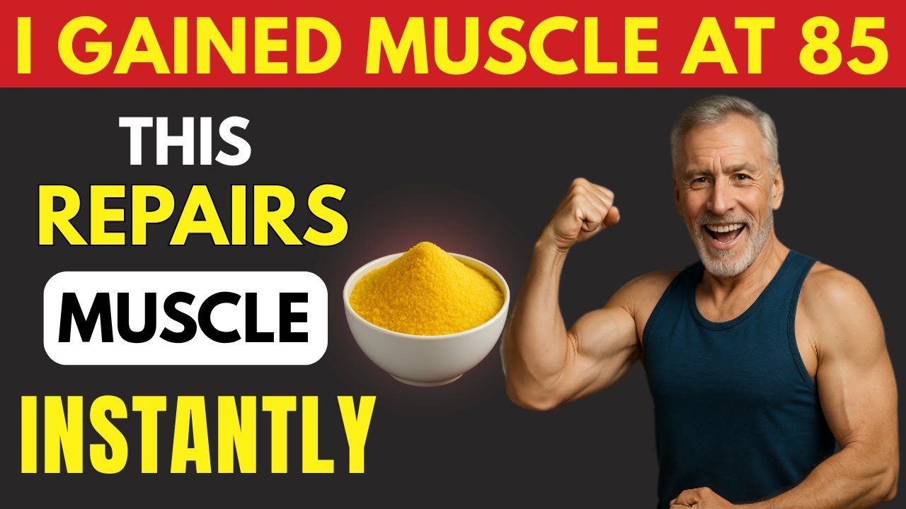 Over 60? Stop Muscle Loss Now with THIS One Food | Reverse Muscle Loss ...