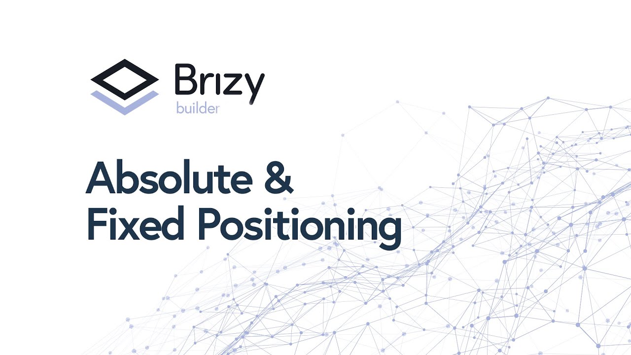 Learn How to Incorporate Absolute & Fixed Positioning into Your Web ...