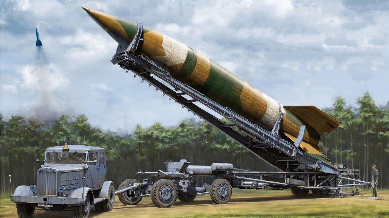 German Army V-2 mobile rocket batteries (Arsenal of the Future) - YouTube