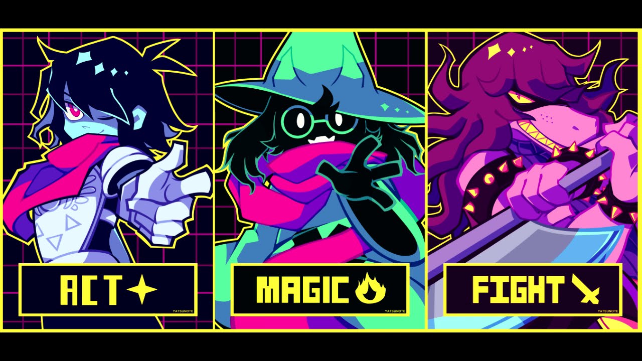 DELTARUNE - ALL BATTLE THEMES (up to chapter 2) - YouTube