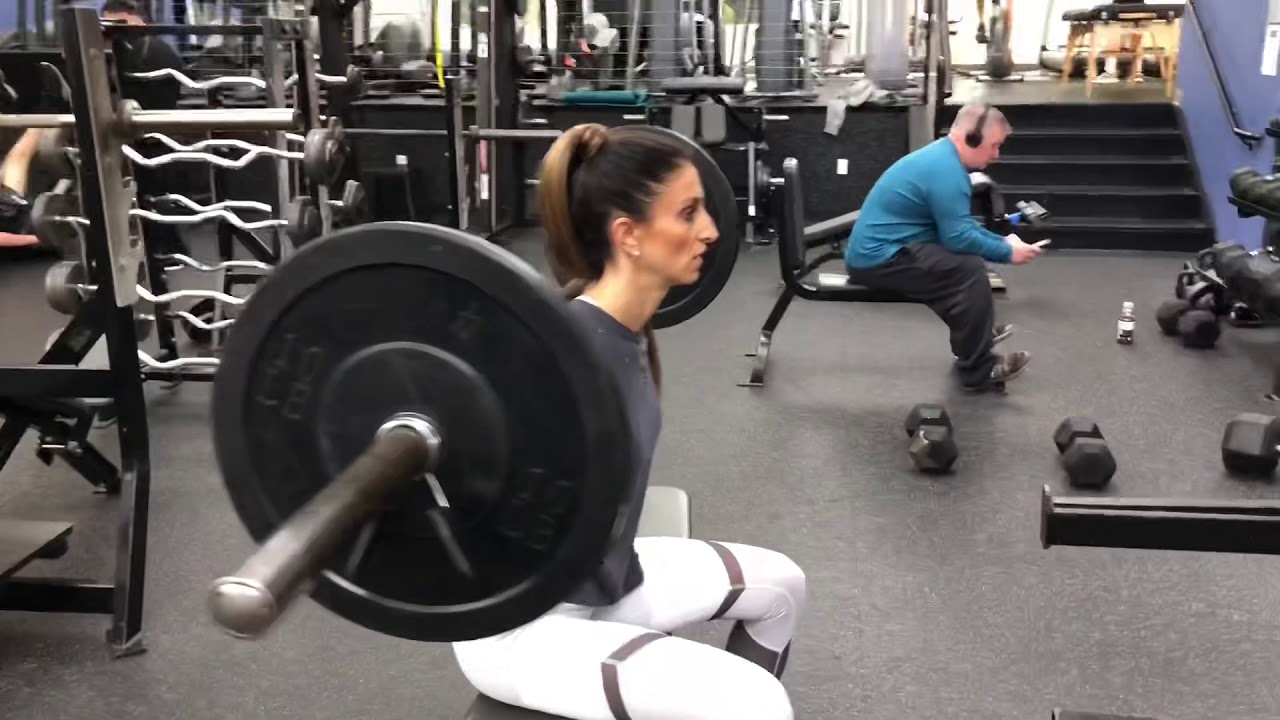 Seated Squats - YouTube