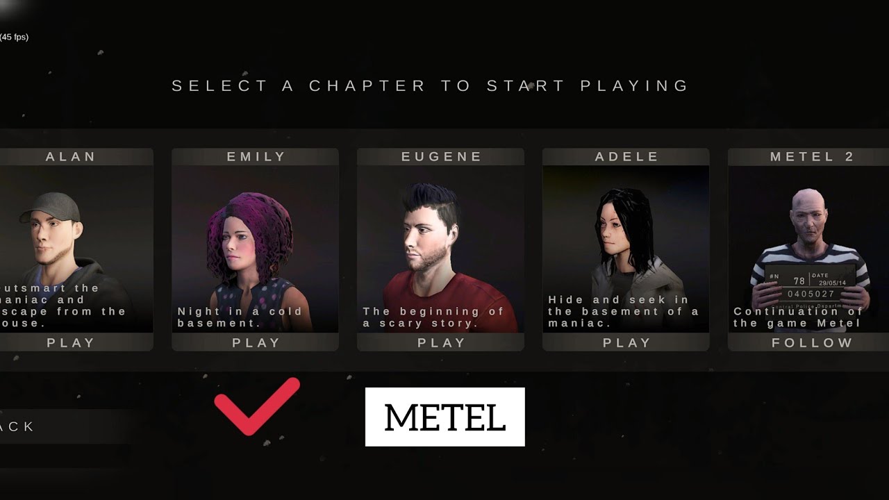 METEL CHAPTER 2 | EMILY ESCAPE HD #metelhorrorescape - YouTube