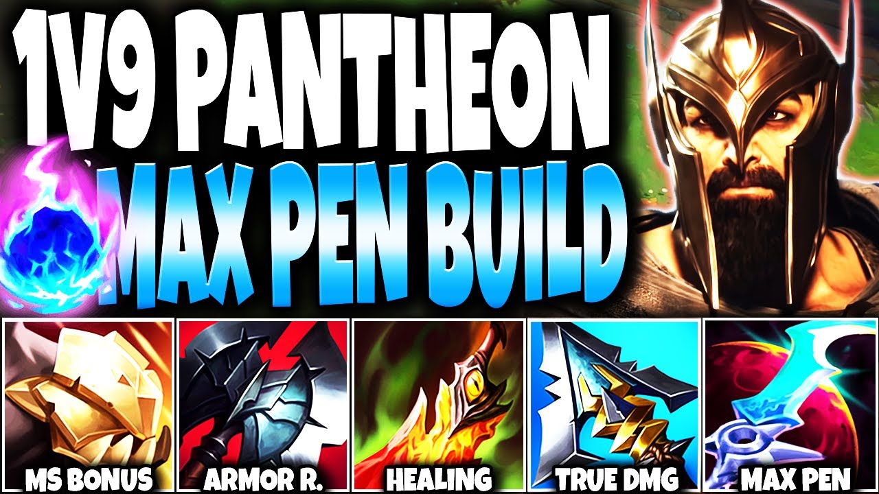 Reaching the Absolute Limits of 1v9 CARRY with my Max Pen Pantheon ...