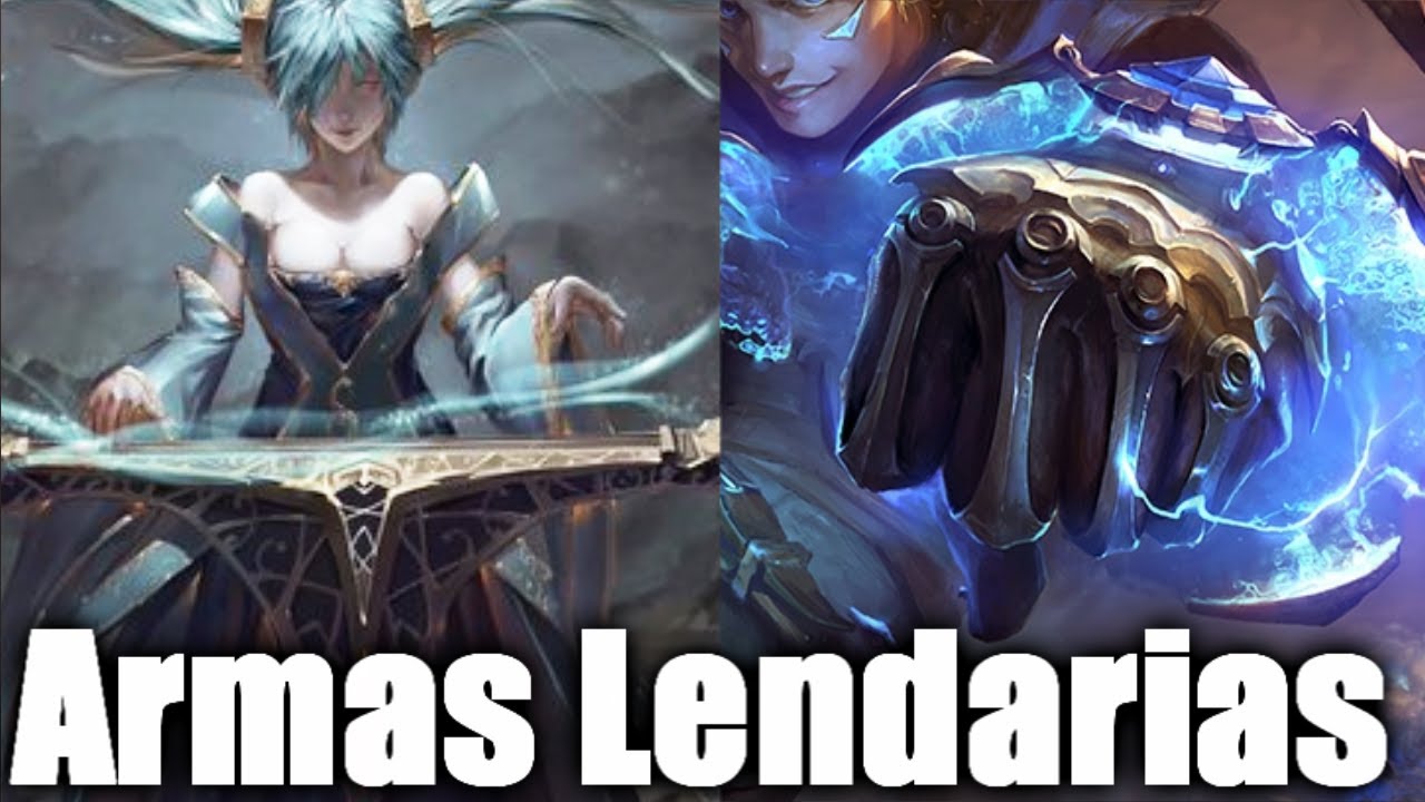 As Armas Lendárias de League of Legends - YouTube
