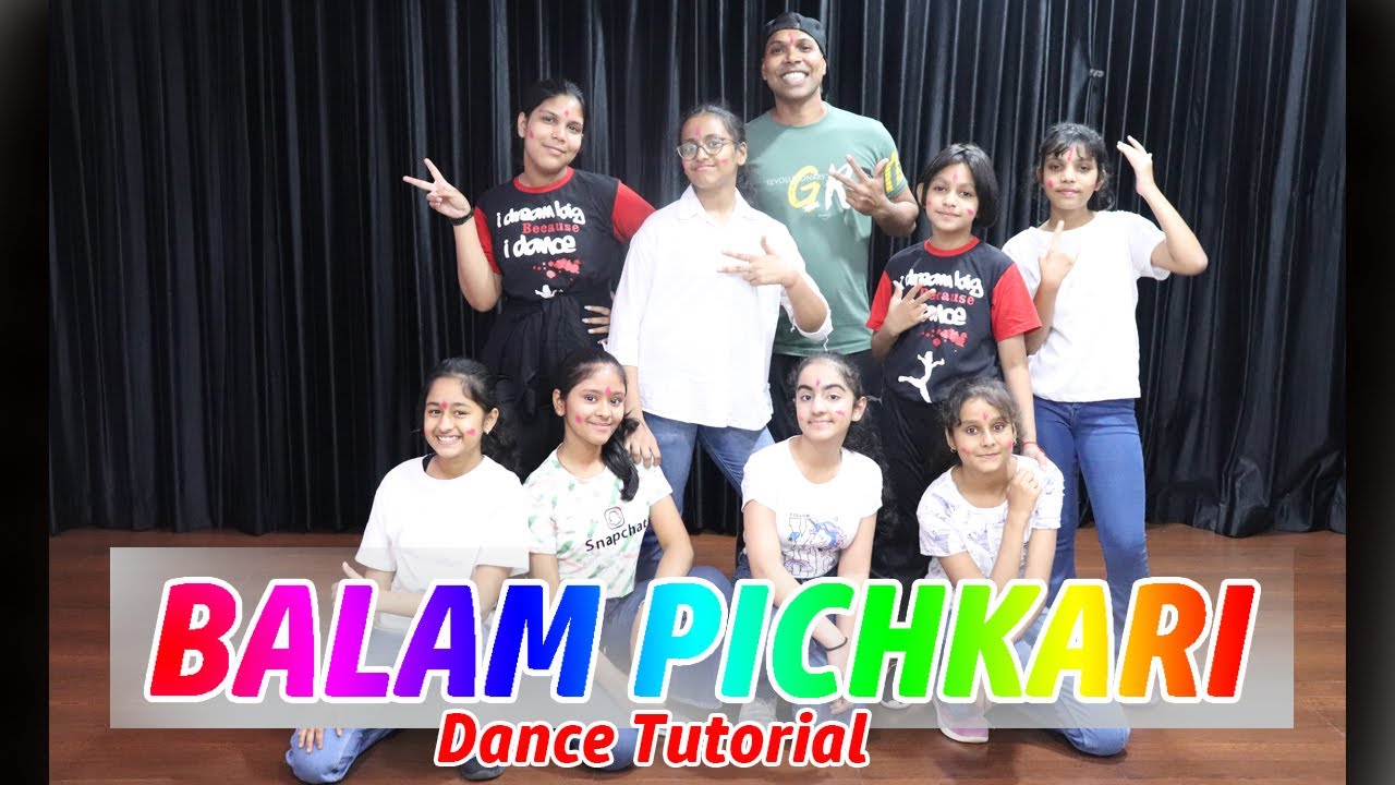 Balam Pichkari | Easy Dance Steps | Holi Celebration | Dance Tutorial ...