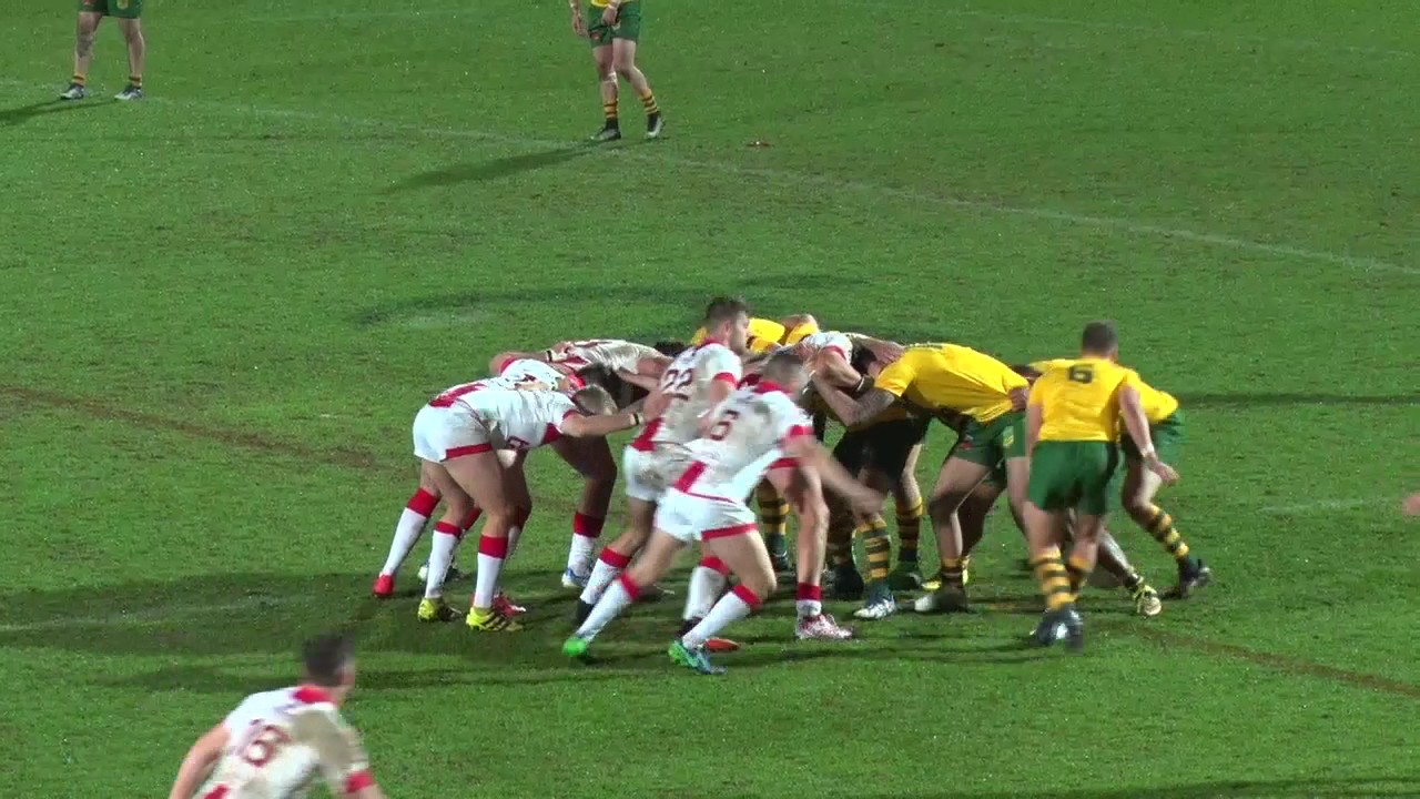 England v Australia 2nd Half - Student Rugby League World Cup 2017 ...
