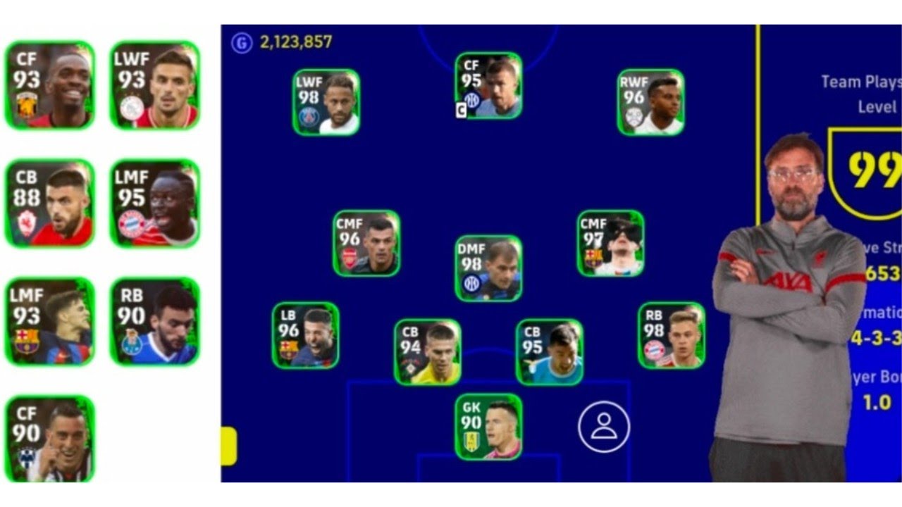 FULL POTW CARD TEAM SQUAD🤯!! IN DIVISION MATCH💥 COMEBACK⚡ EFOOTBALL ...