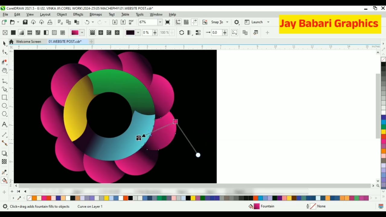 How To Create A 3D Logo Design In CorelDraw//Graphic Design Tutorial ...