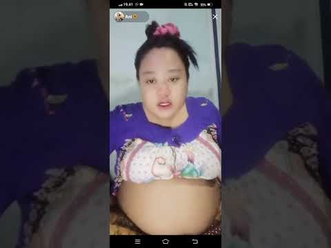 Bumil montok spill perut mulus