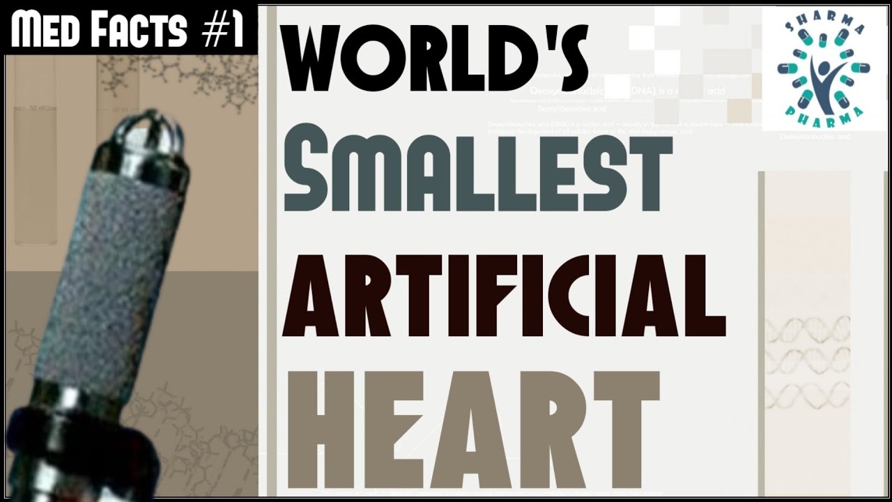 World's smallest artificial Heart! 🤔 - YouTube