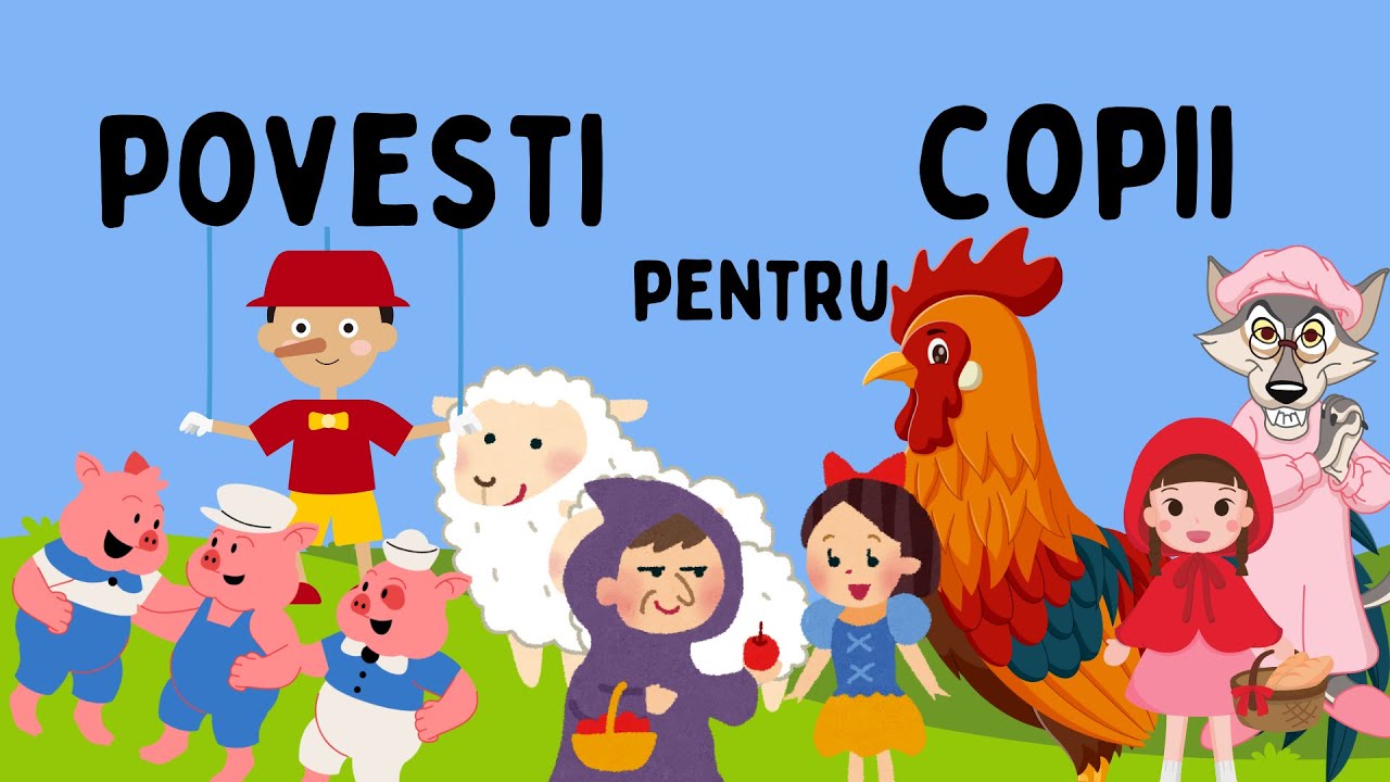 Colaj Povești pentru Copii | 1 Oră de Povesti pentru Adormit Copiii ...