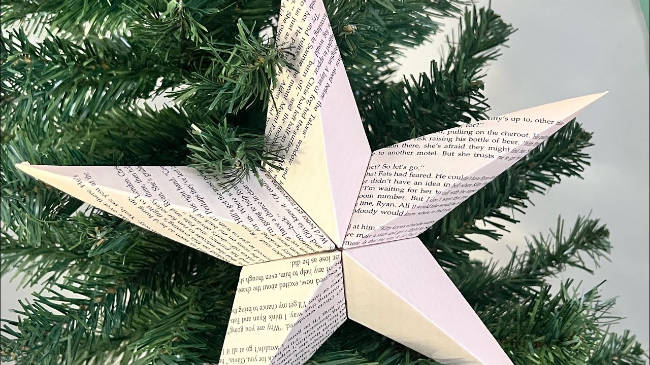 Book Page Star - YouTube