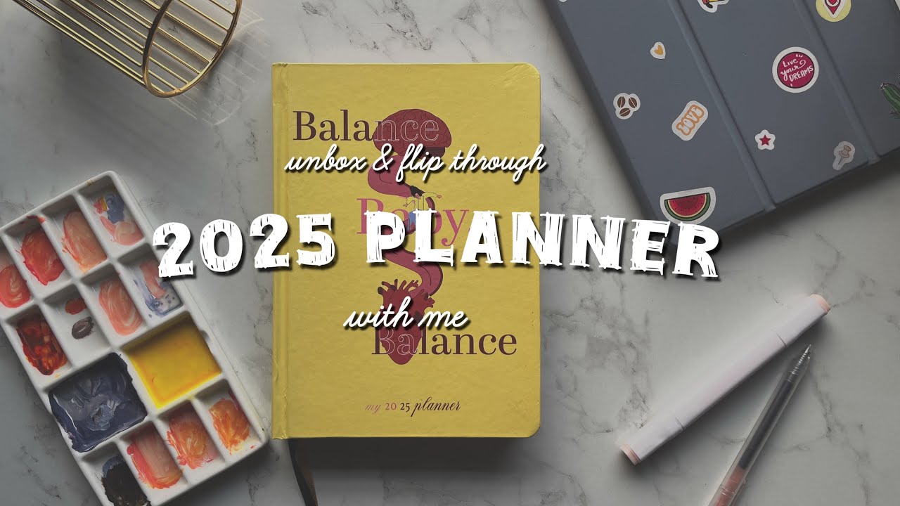The Ekaami 2025 Planner📒🎀 | Unboxing and flip through📦📖 - YouTube