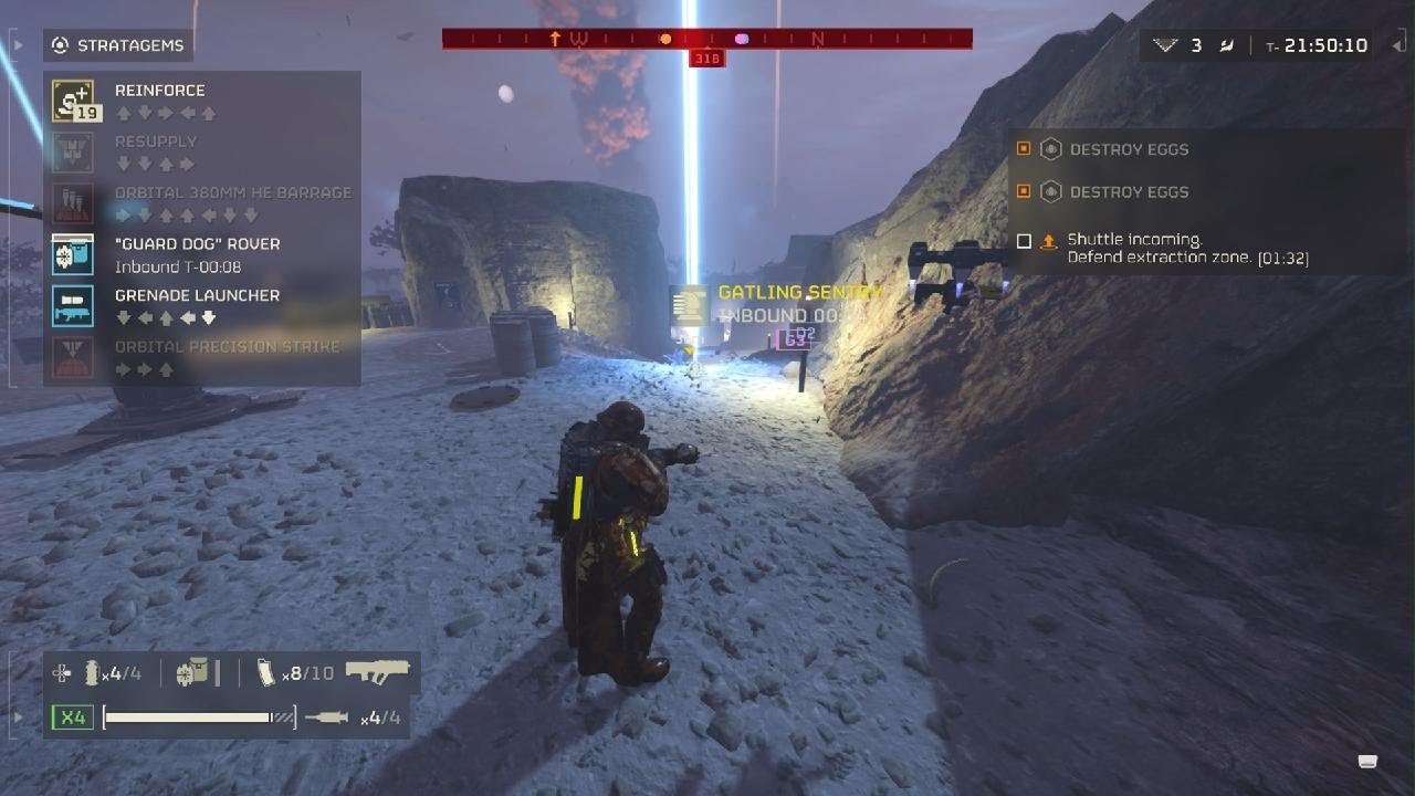 HELLDIVERS 2, glitching out - YouTube