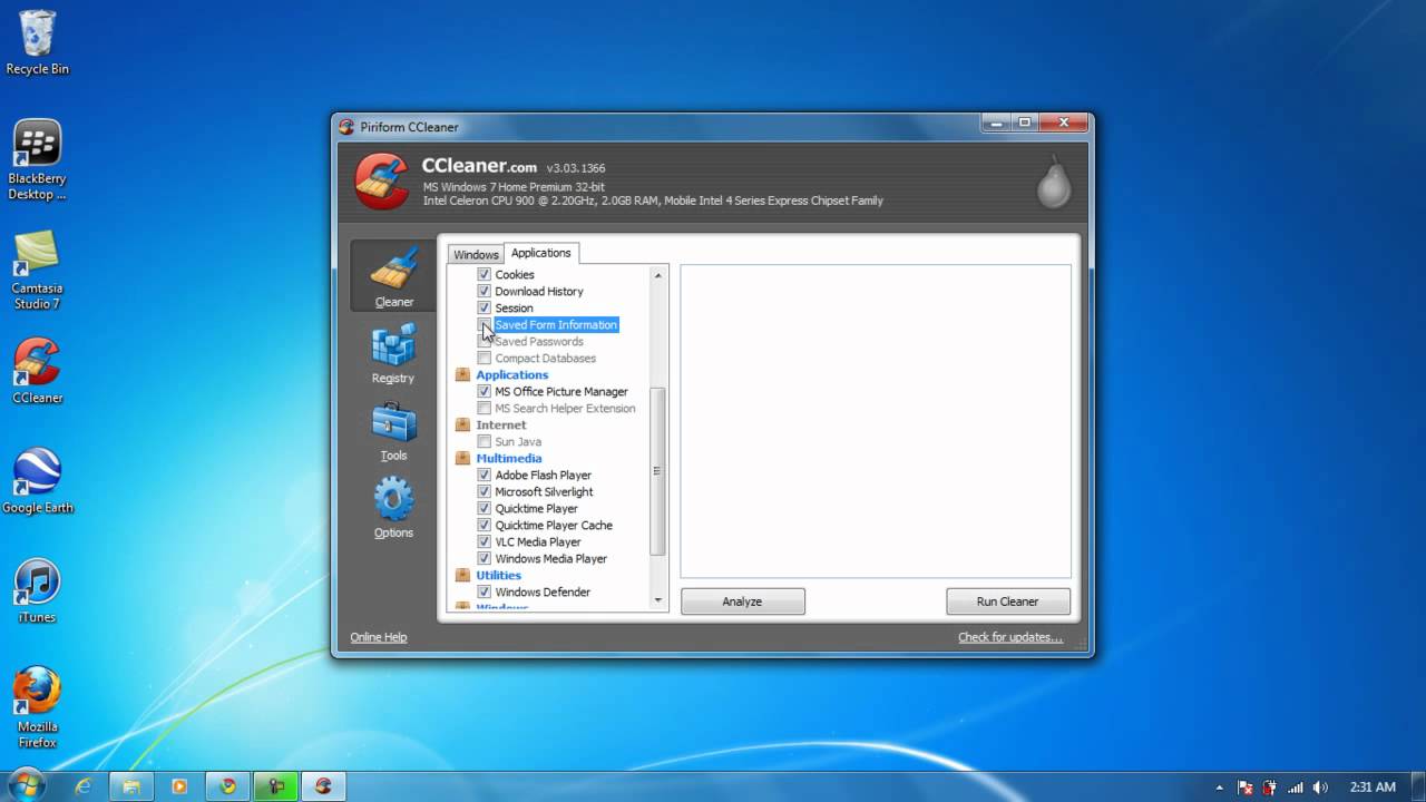 Use CCleaner to Repair Registry and Clean Junk Files - YouTube
