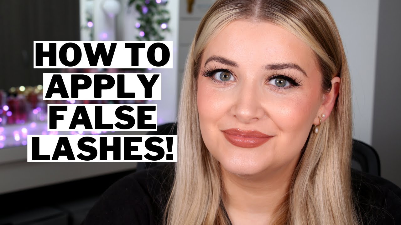 False Lashes for BEGINNERS Easy Tutorial | Makeup Revolution - YouTube