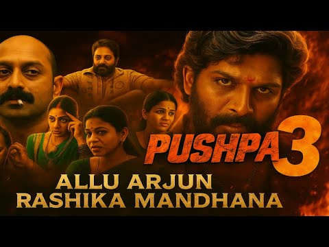 Pospa 2 full movie 2024 | South India Action movie | Allu Arjun | Rashika Mandhana