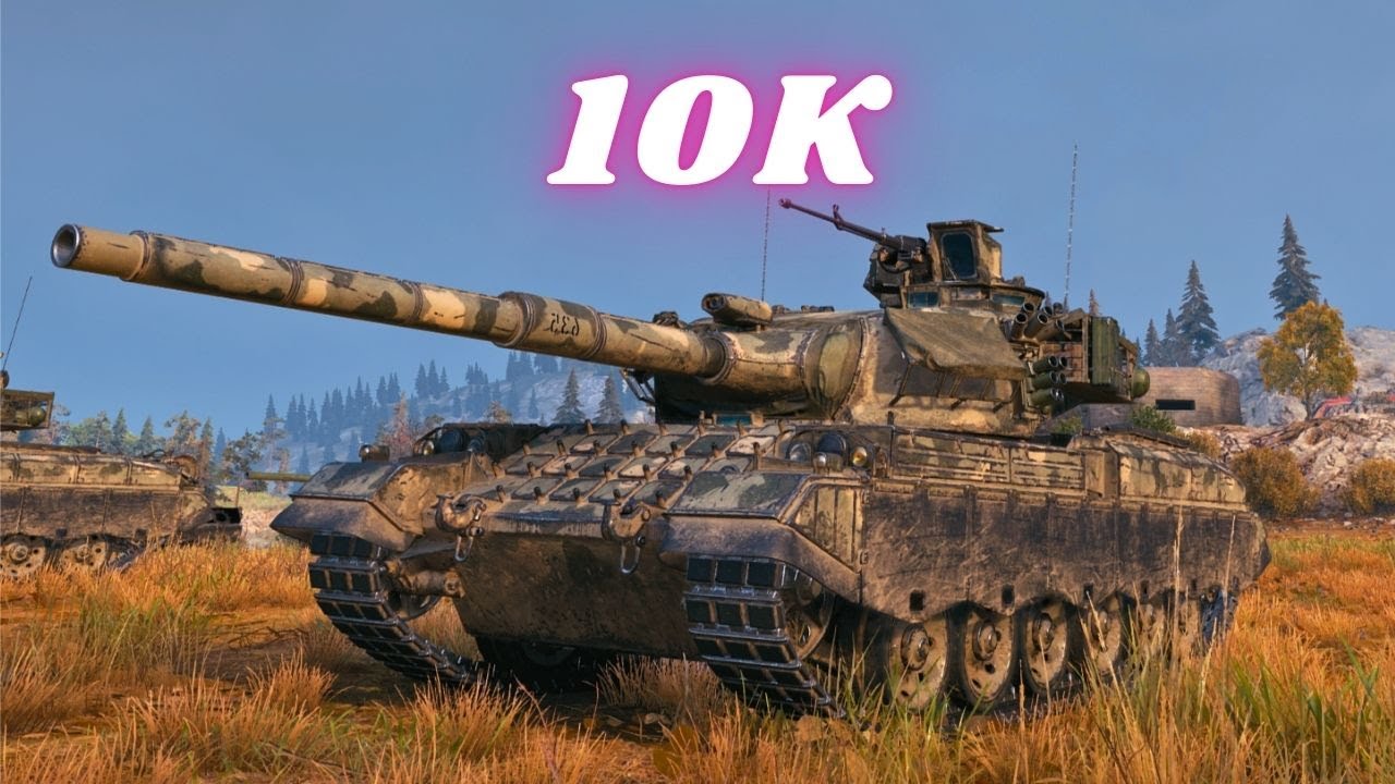 Vickers MBT Mk. 3 10K Damage 6 Kills World of Tanks - YouTube