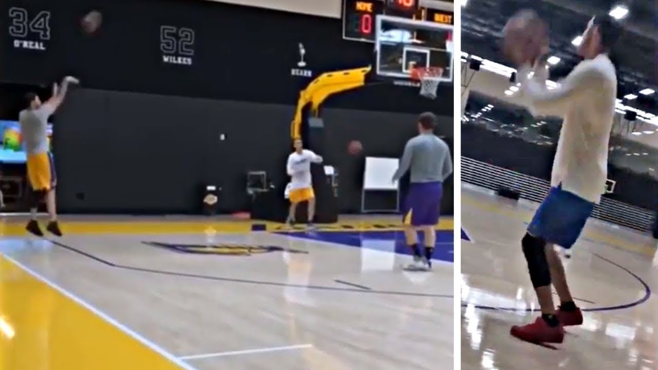 Lonzo Ball Changes His Jumpshot:: Lonzo's Jump shot Is FIXED?! 🅱️🅱️🅱️ ...