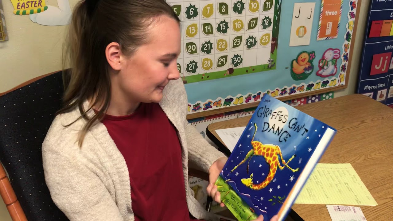 Ms. Burrows reading “Giraffes can’t Dance” - YouTube