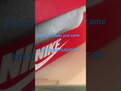 My new AIR ZOOM FLIGHT 95’s #shoes #newshoes #drippy #shoelovers