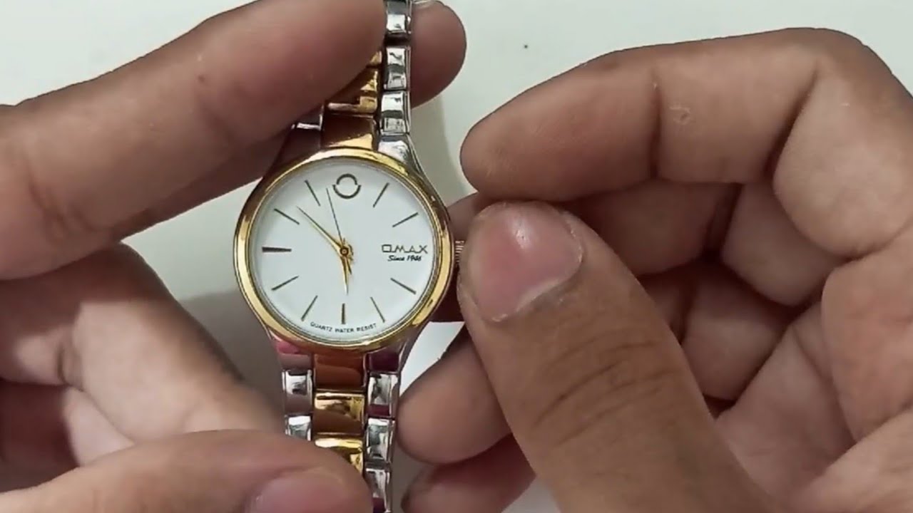 How To Change Battery OMAX Watch | Omax Woman's Watch Battery Replacement - YouTube