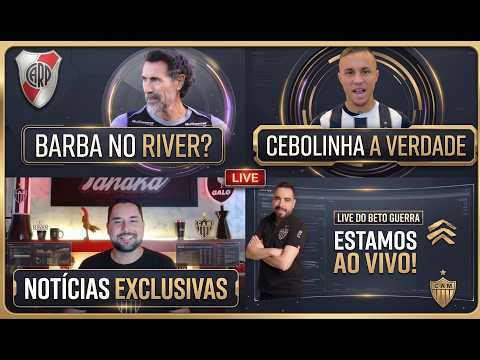 💣 BARBA NO RIVER PLATE? 🔥 CEBOLINHA A VERDADE 🔴 TANAKA AO VIVO