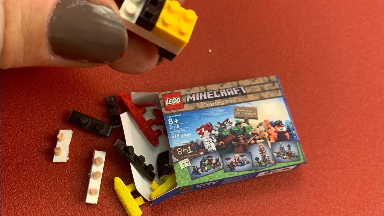 Lego Miniatura DIY - YouTube