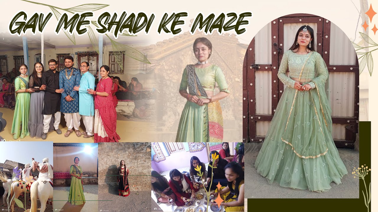 Gav me shadi ke maze 🥳 aur Baarat me Ghodi 🐎 ka Anokha Dance + muje ...