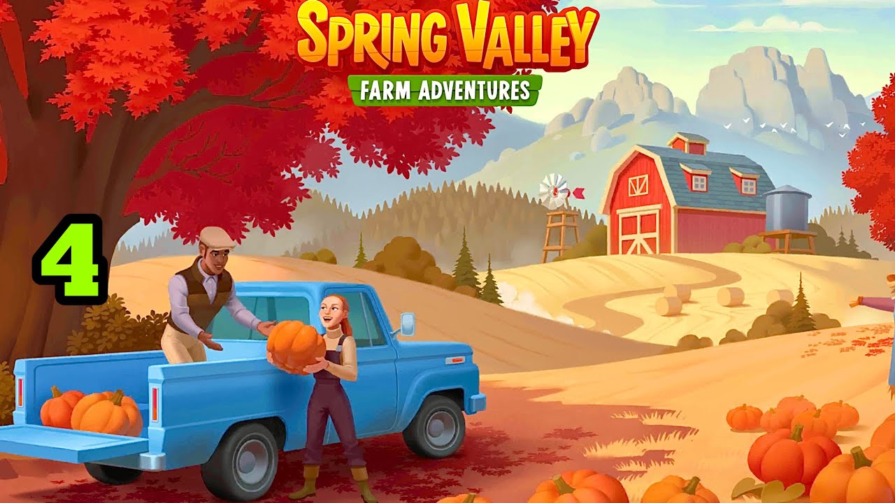 Spring Valley Farm Game. Part 4 Gameplay Walkthrough (iOS,Android). # ...