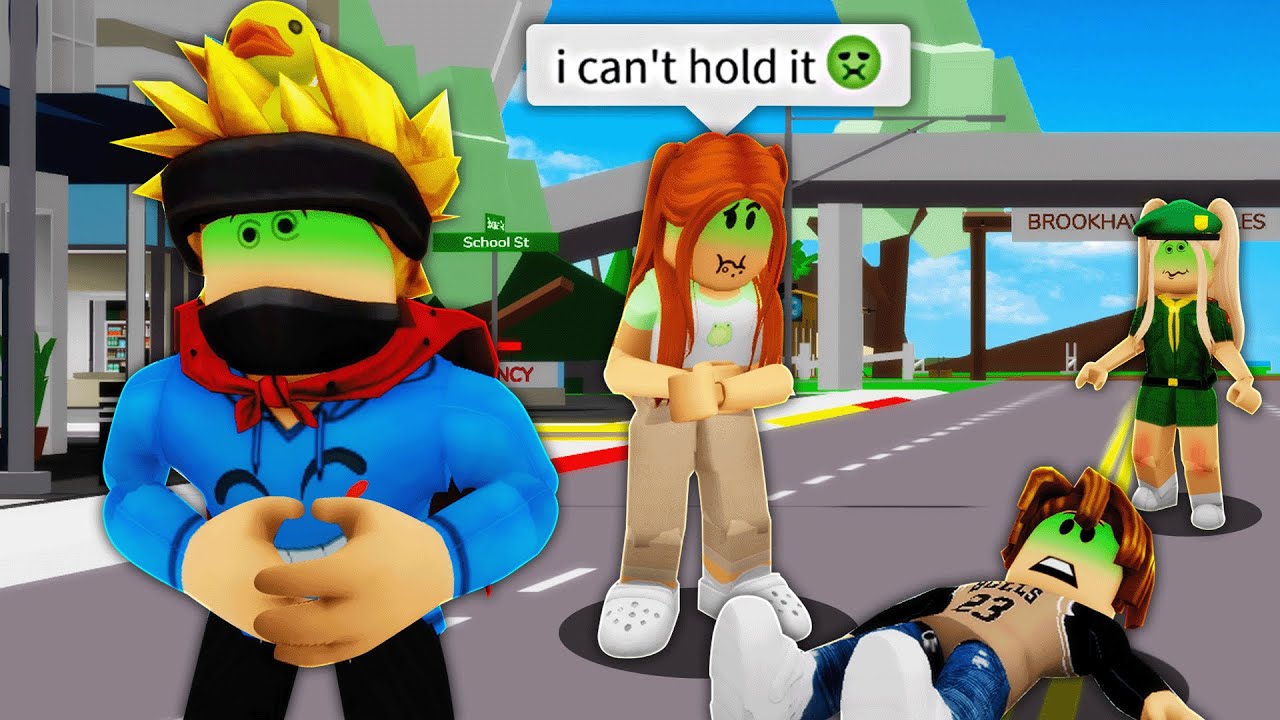 All FOOD is POISONED in Brookhaven RP.. - YouTube