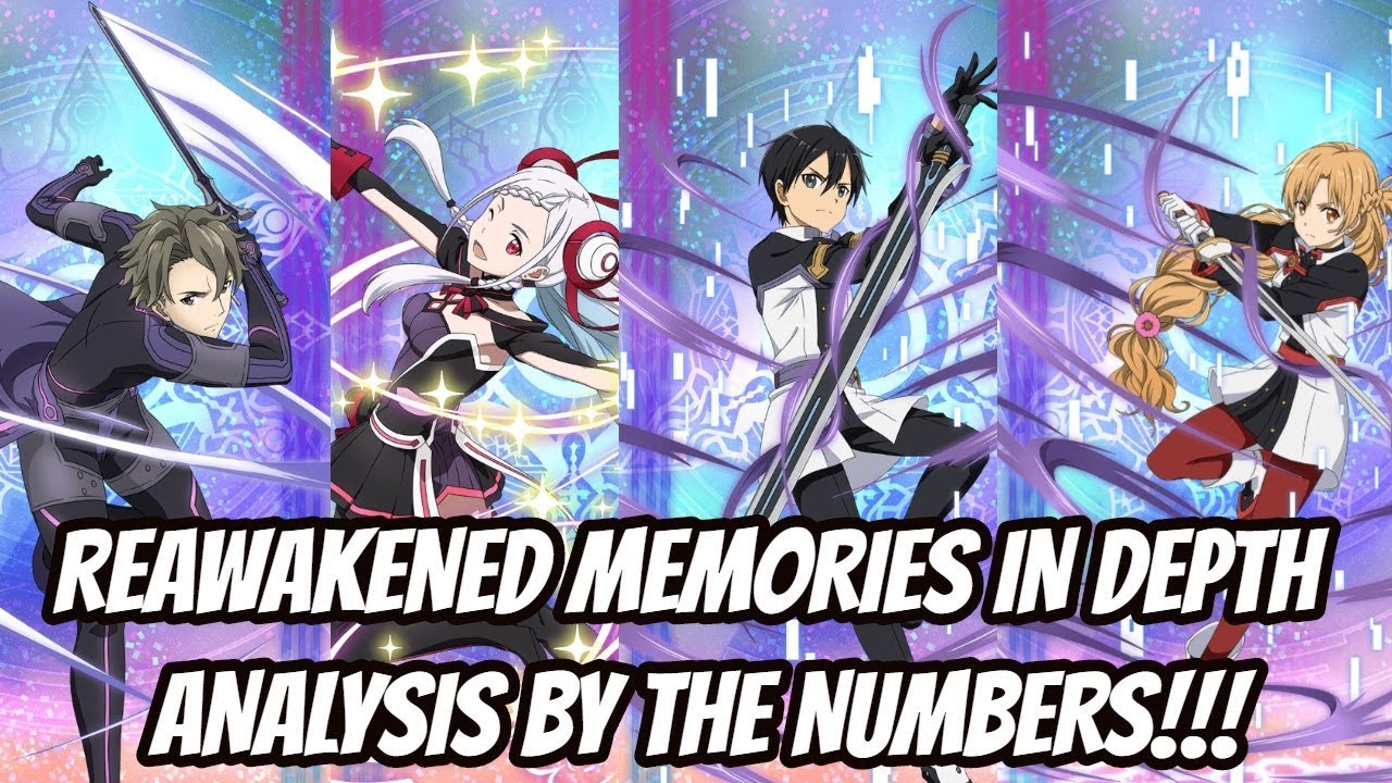 Reawakened Memories In Depth Analysis By The Numbers!?!? [SAO Memory ...