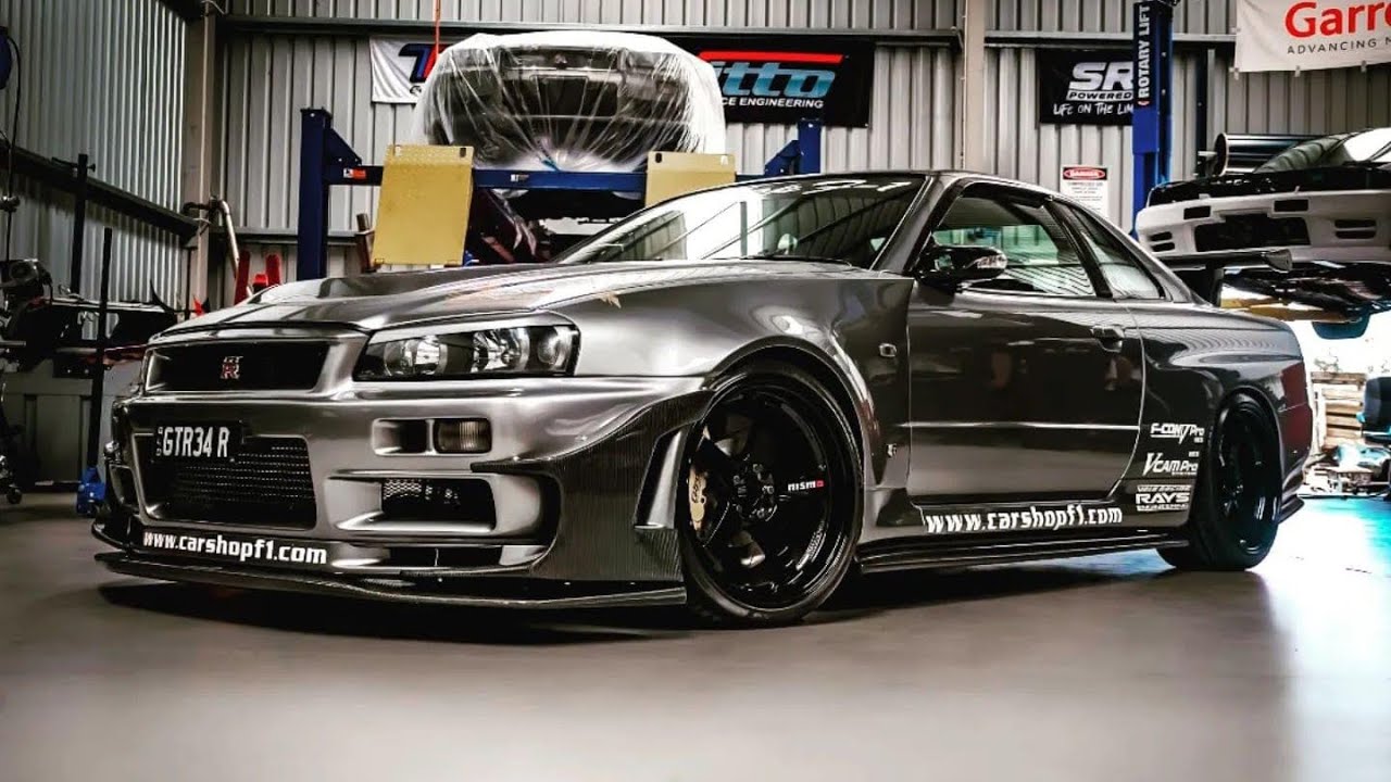 INSANE 700HP 34 GTR! + WIDEBODY 35 GTR RIDE ALONG - YouTube