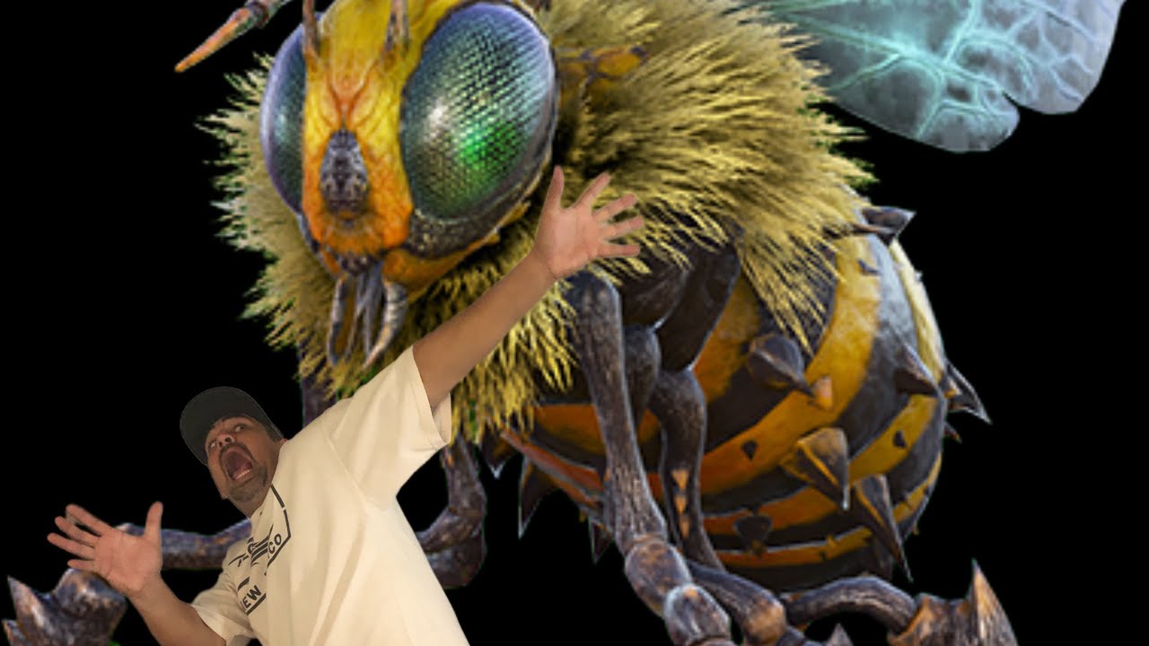 KILLER BEES ATTACK!!! Mike gets attacked by KILLER BEES!! 😂 - YouTube