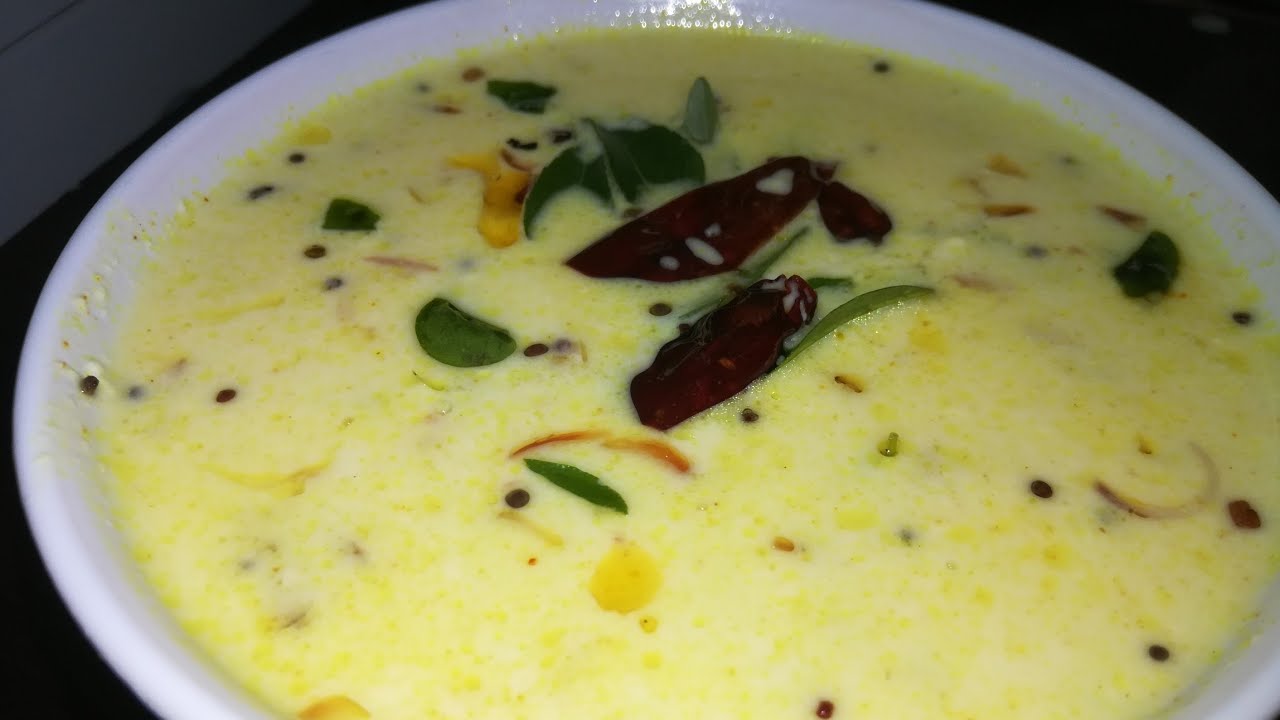 Moru curry super quick receipe - YouTube