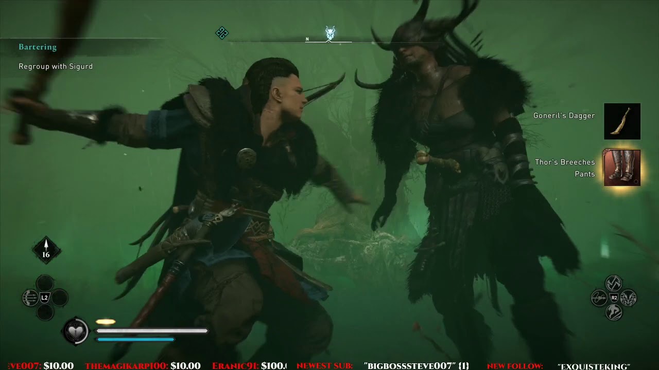 AC Valhalla Goneril (Witch Hunter Trophy) | Hard Mode | Dual Axe - YouTube