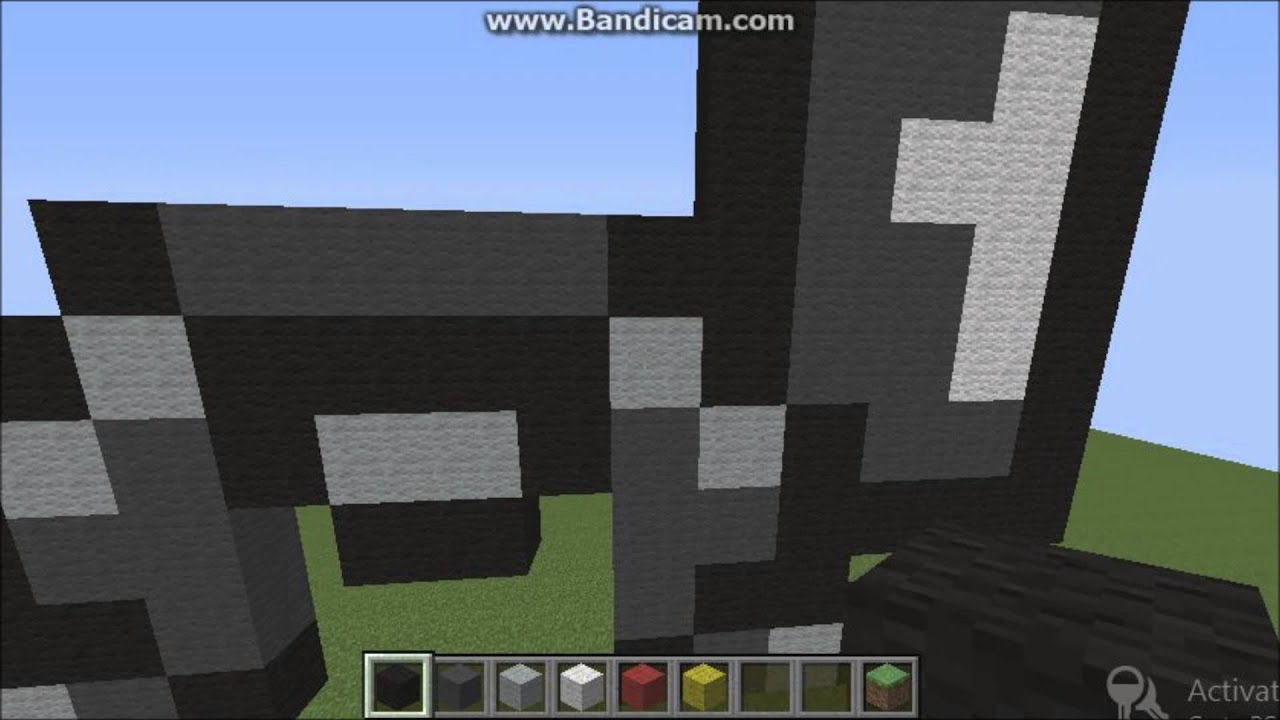 Minecraft Speed Art/Build: Oryx, the Mad God - YouTube