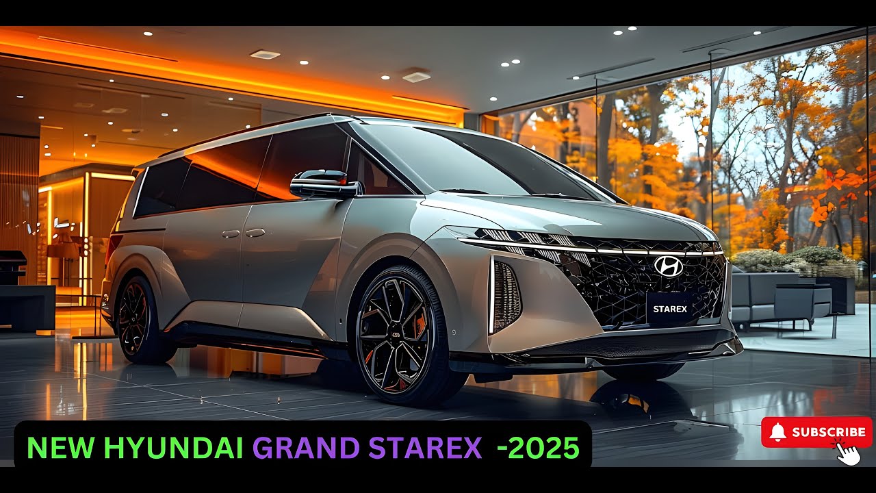 2025 All-New Hyundai Grand Starex: The Best MPV Van! Innovation and ...