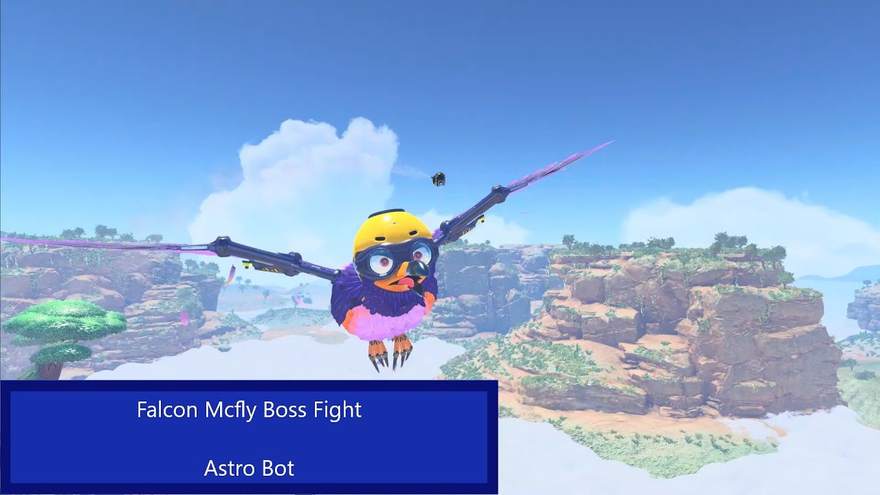 Falcon Mcfly Boss Fight - Astro Bot - YouTube