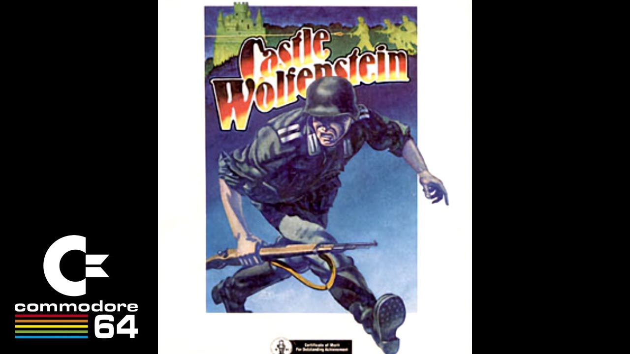 CASTLE WOLFENSTEIN [C64] L'Antenato di Metal Gear contro i Nazisti ...