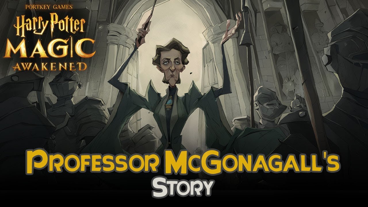 Harry Potter Magic Awakened : Professor McGonagall Card Story - YouTube