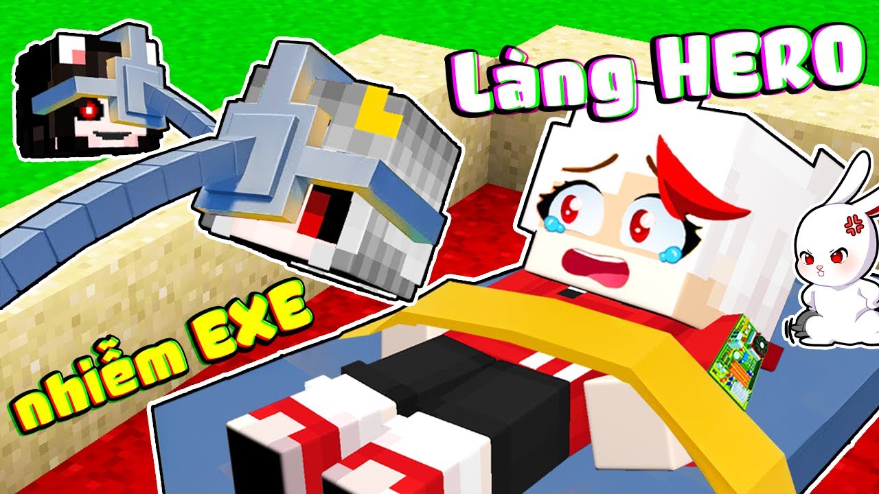 Kairon Trốn Khỏi Simmy Và Sammy Bị Nhiễm EXE Trong Minecraft 😈 | Làng ...