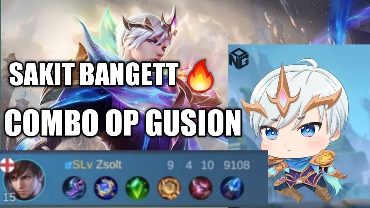 GAMEPLAY GUSION RANK, SKILL ON POIN 🔥💯 - YouTube