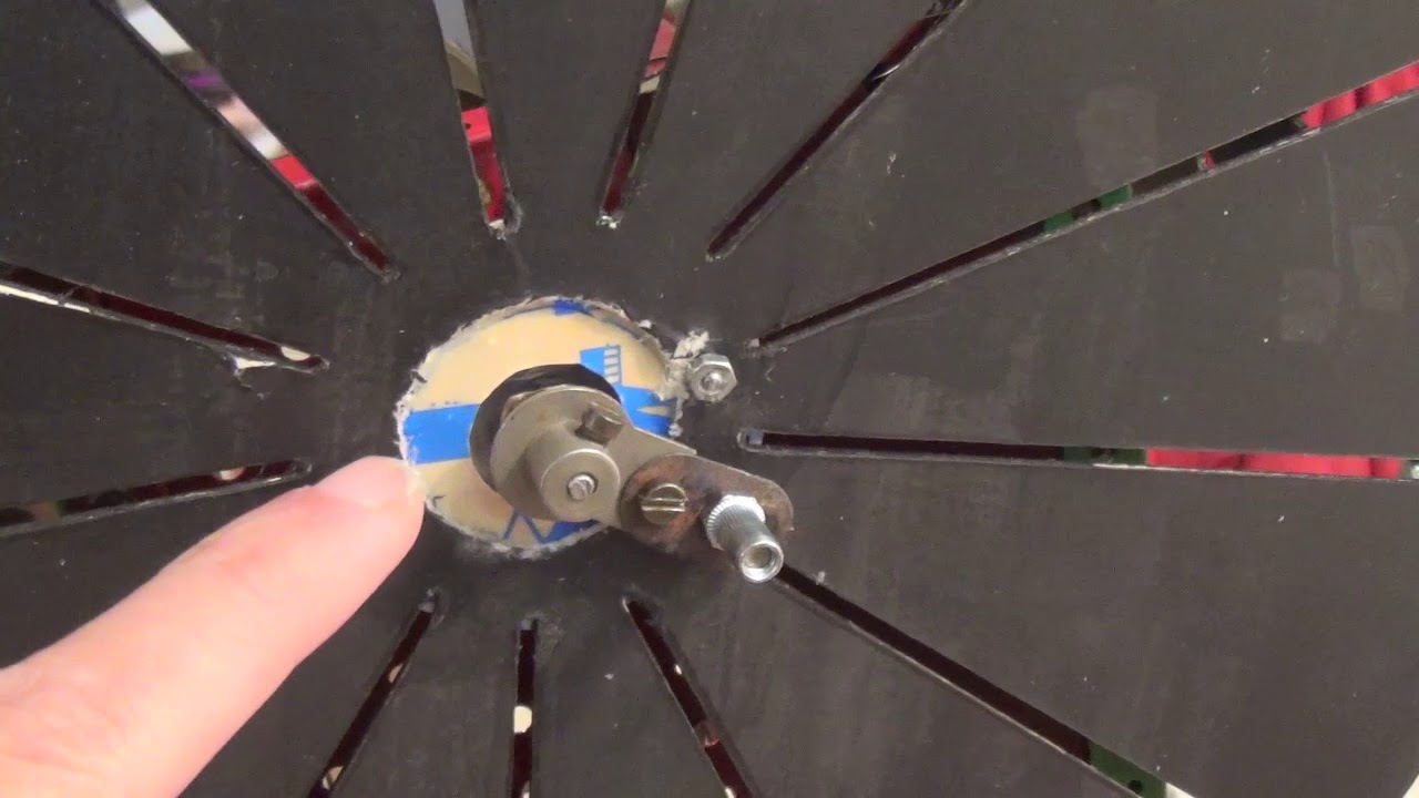 Meccano Zoopraxiscope projector Part 2 - YouTube