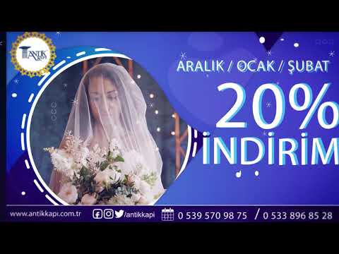 Antikkapı Düğün Salonları Kış İndirim (Aralık, Ocak, Şubat)