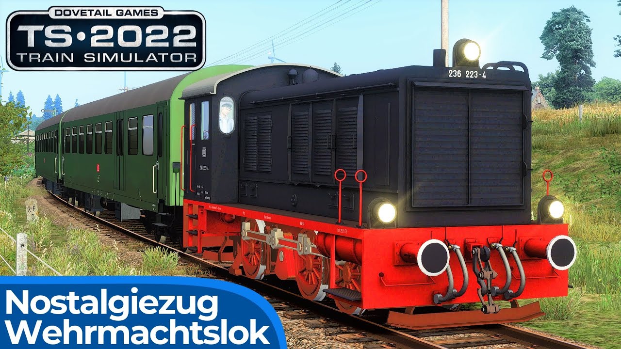 Nostalgiezug mit der BR 236 | TRAIN SIMULATOR 2022 | Köblitzer Bergland ...