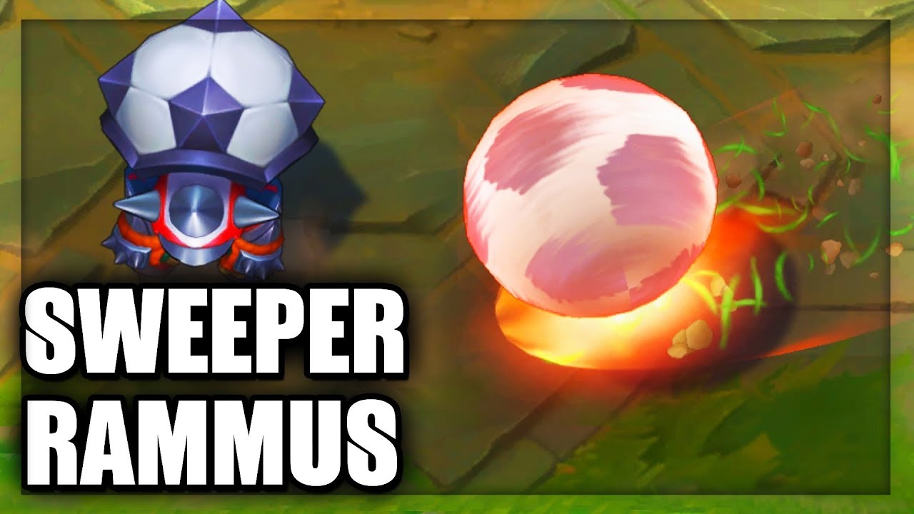 New Sweeper Rammus Skin Spotlight League of Legends - YouTube