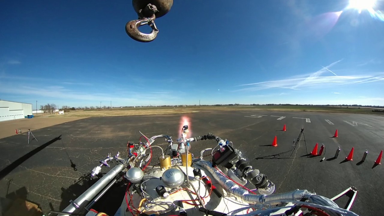 EXOS Aerospace Engine 88 - 360 View - YouTube