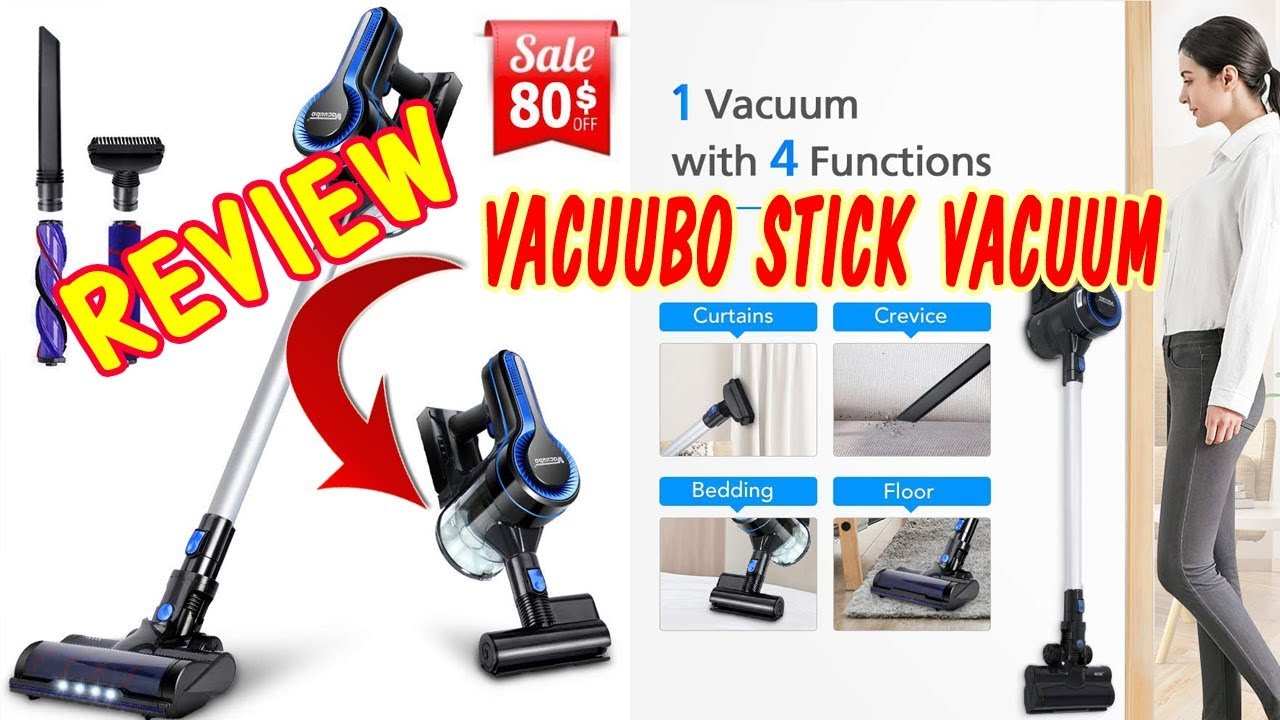 Vacuubo 4 in 1 Lightweight Stick Vacuum 2019 - YouTube