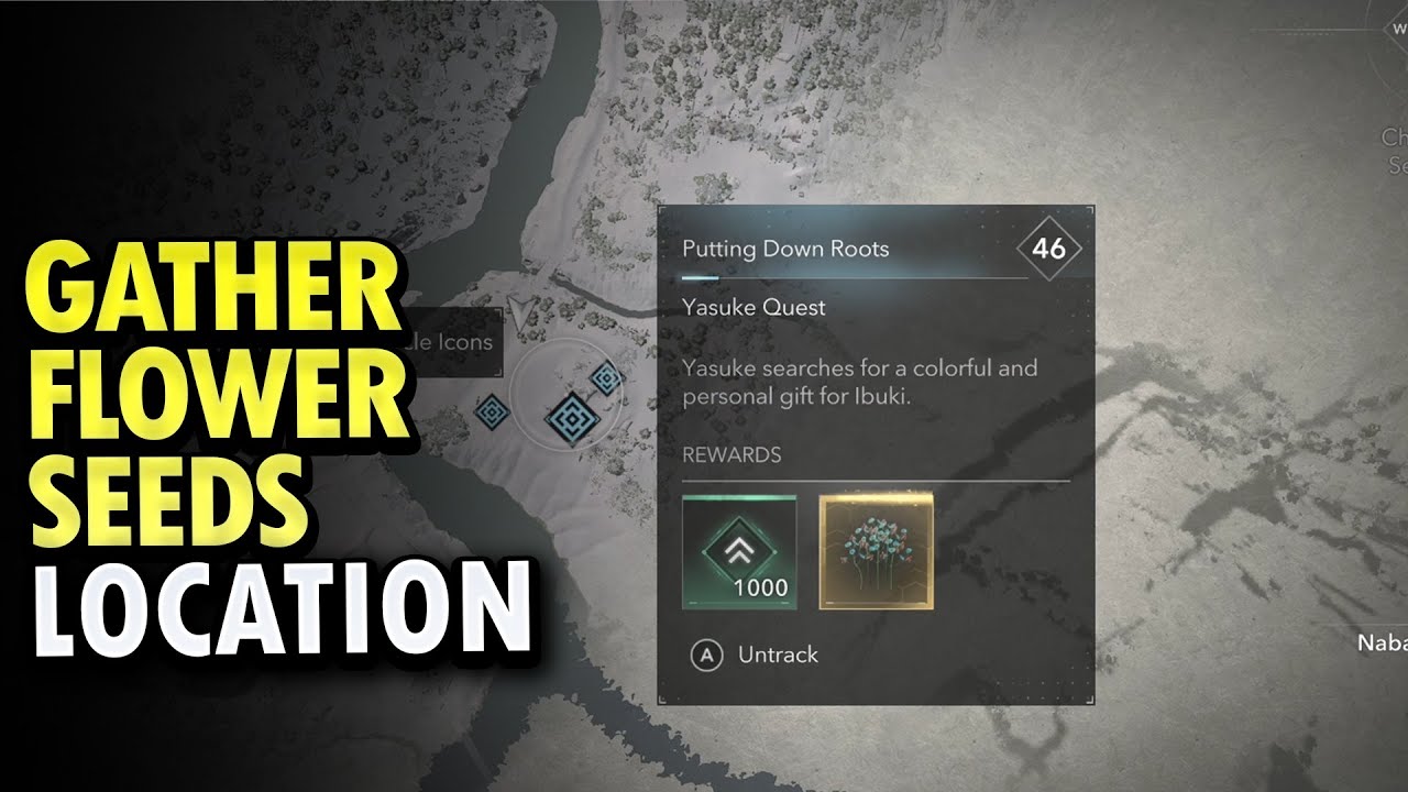 Gather Flower Seeds Location | Assassin's Creed Shadows - YouTube